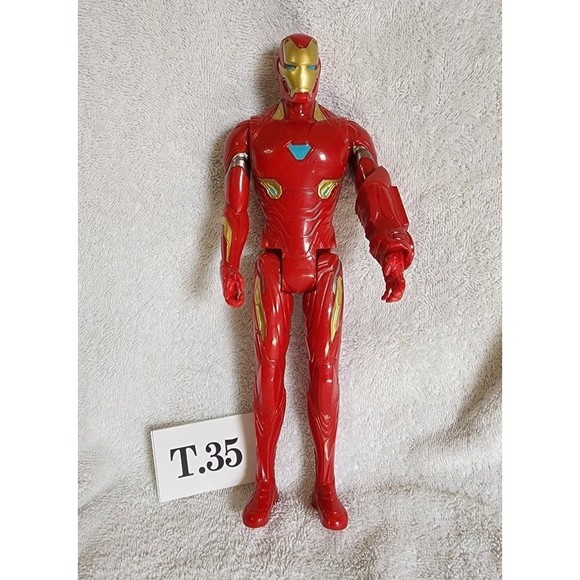 Marvel | Toys | T35 Marvel Titan Hero Iron Man Toy Action Figure 2 ...